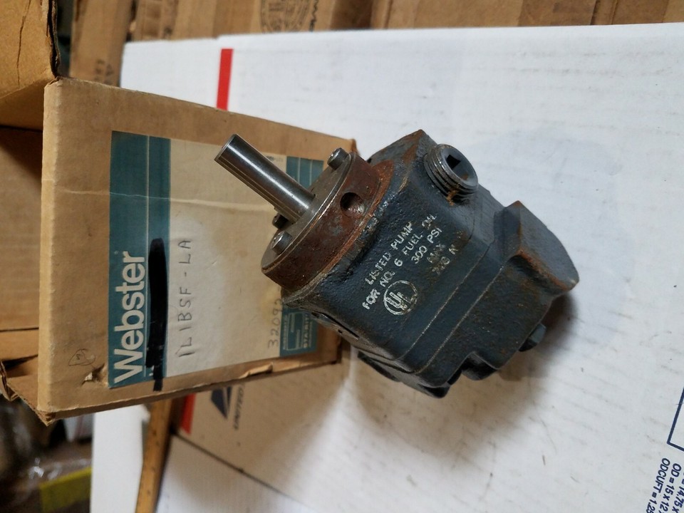Webster Fuel oil pump 1L1BSF-LA | eBay