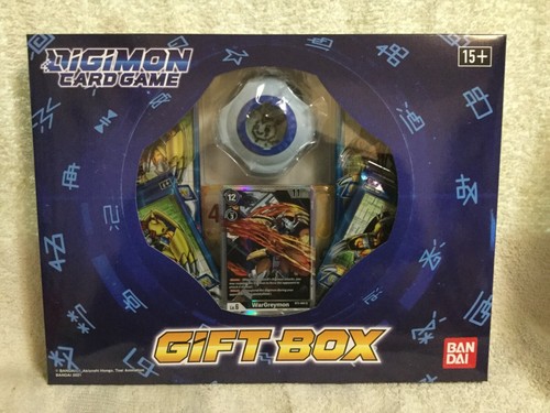 Digimon Card Game Gift Box Bandai 2021 Sealed Mint in Box In Hand See ...