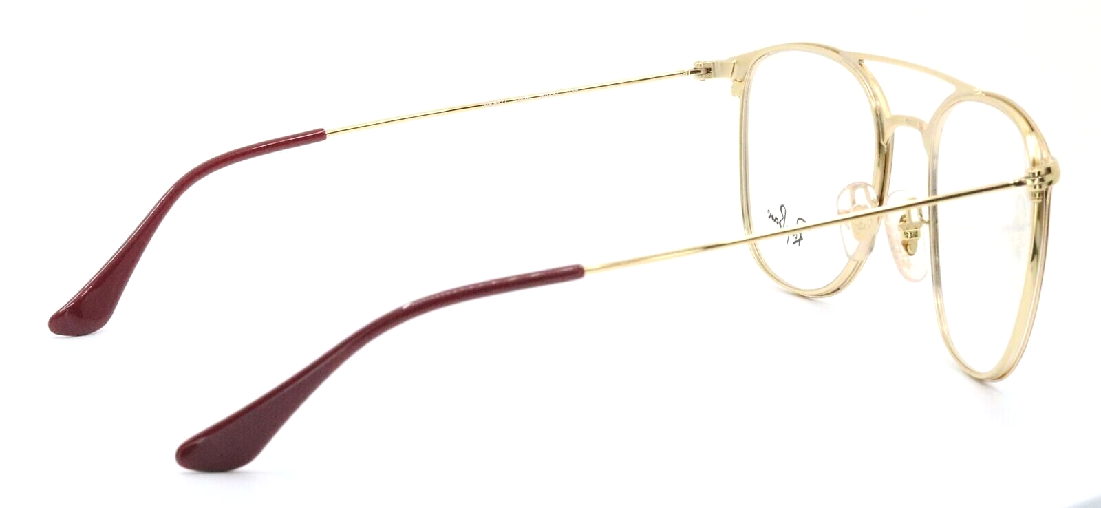 RAY-BAN RB 6377 2910 Red Square Full Rim Eyeglasses Frames 50-21-145 | eBay