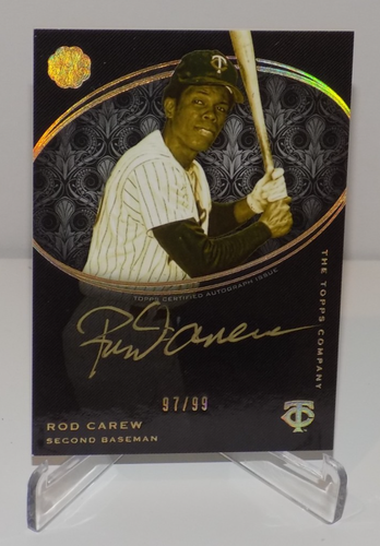 2016 Rod Carew Topps The Mint Golden Engravings Autograph Auto /99 ...