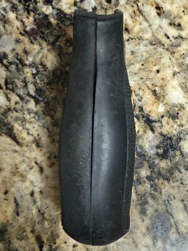 Colt V-Frame Black Rubber Grips Anaconda & King Cobra GOLD Medallions ...