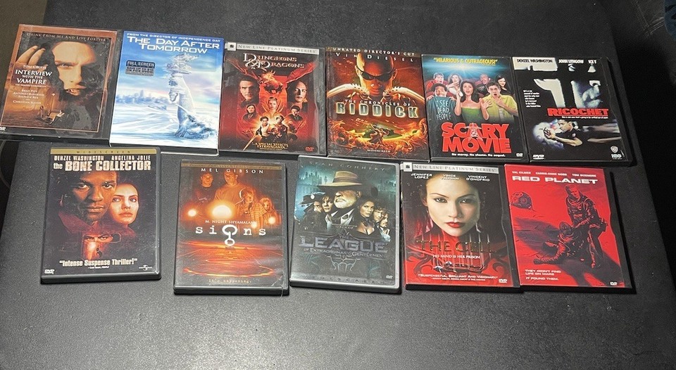 Lot Of 60 DVDS And Blu Rays Horror Action Science Fiction | eBay
