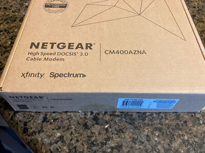 New Netgear High Speed DOCSIS 3.0 Cable Modem Xfinity-Time Warner ...