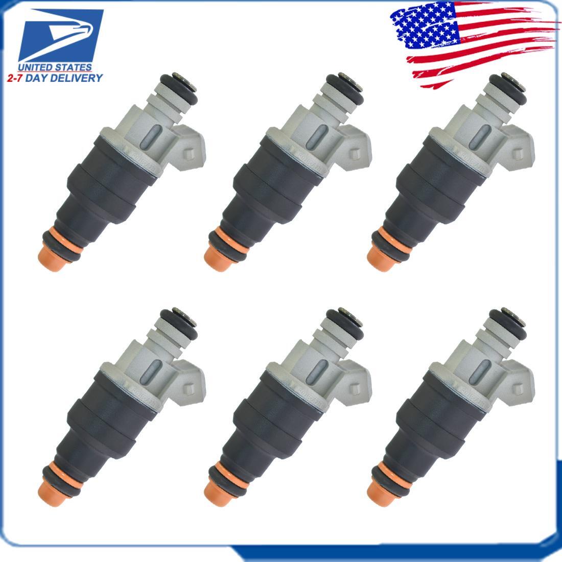 Set (6) Fuel injectors F03E-A2B for 92-94 Ford Aerostar Ranger 3.0L V6 ...