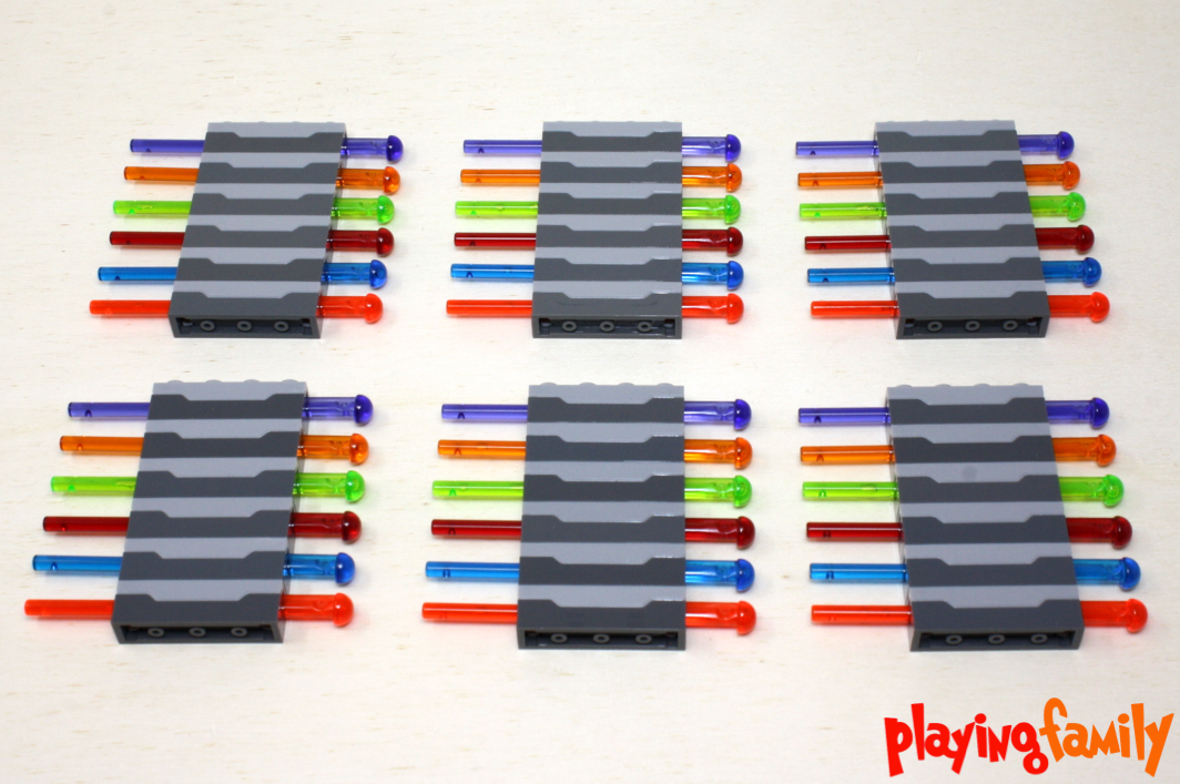 LEGO STAR WARS, XXL Shooter Pack, 72 LEGO®-Teile, Spring Shooter Pfeile ...