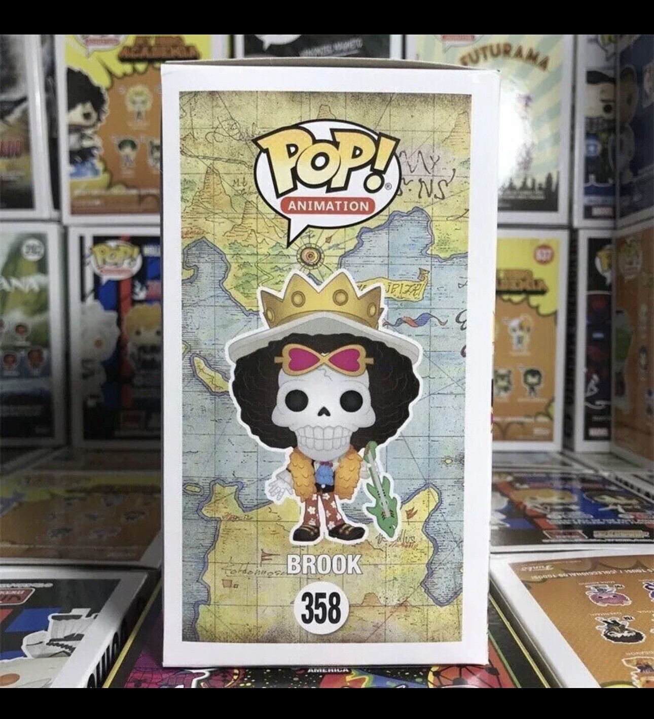 Funko Pop! Vinyl: One Piece - Brook (w/ Guitar) - New York Comic Con ...
