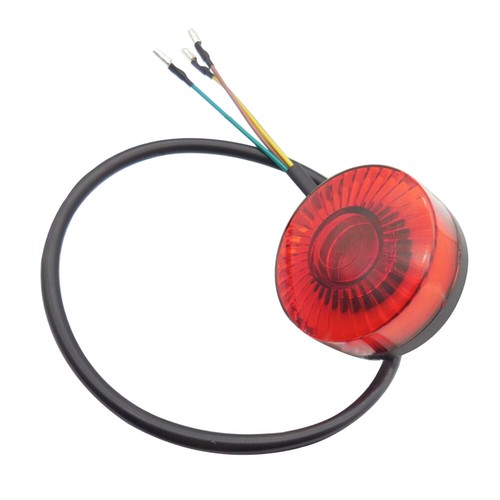 1x Motorcycle LED Round Tail Light Rear Brake Stop Running DRL ...