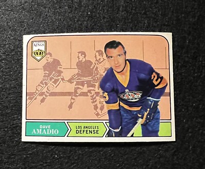 1968-69 OPC DAVE AMADIO #157 LA KINGS | eBay