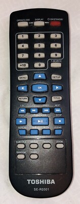 TOSHIBA SE-RO301 REMOTE CONTROL GENTLY USED | eBay