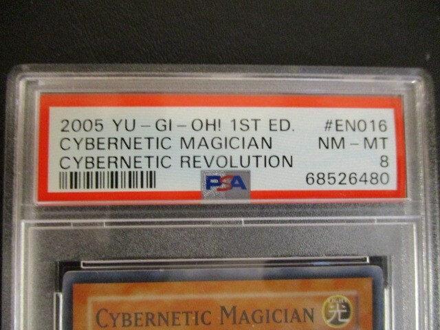 2005 YuGiOh Cybernetic Magician Cybernetic Revolution 1st Edition - PSA ...