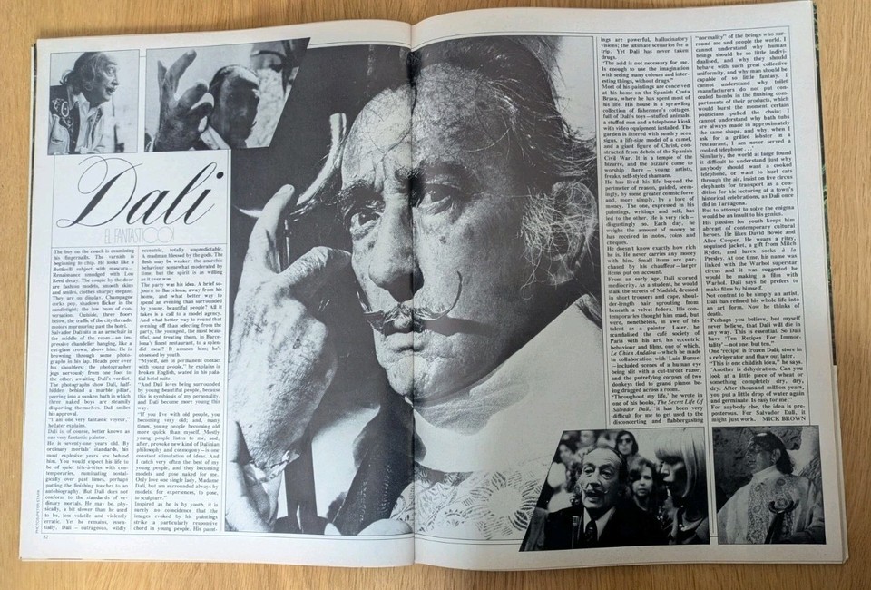 Vintage 19 Fashion Magazine May 75 - James Dean, Naturism, Salvador ...