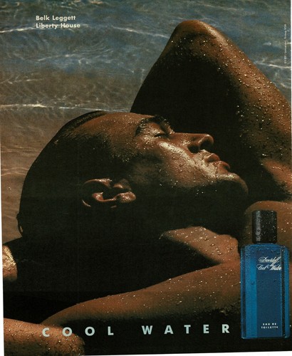 1996 DAVIDOFF Cool Water Men's Cologne Eau De Toilette Vintage Print Ad ...