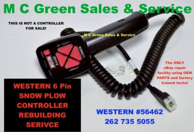 BEST REBUILDING SERVICE - WESTERN CAB COMMAND SNOW PLOW 6 PIN ...