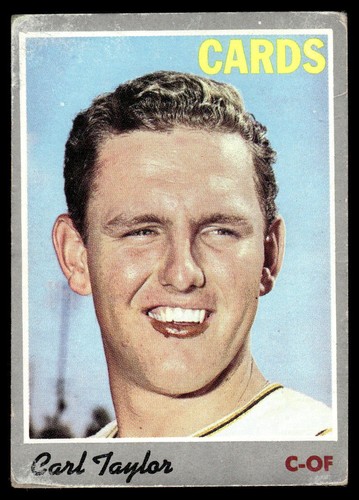 1970 Topps Carl Taylor #76 St. Louis Cardinals Baseball Card | eBay