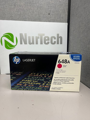 HP 648A (CE263A) Magenta Laser Toner Cartridge [EXPIRED] | eBay