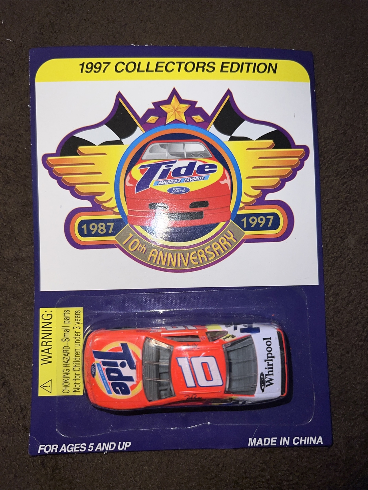1997 Collectors Edition Tide Racing Team Car-10th Anniversary | eBay