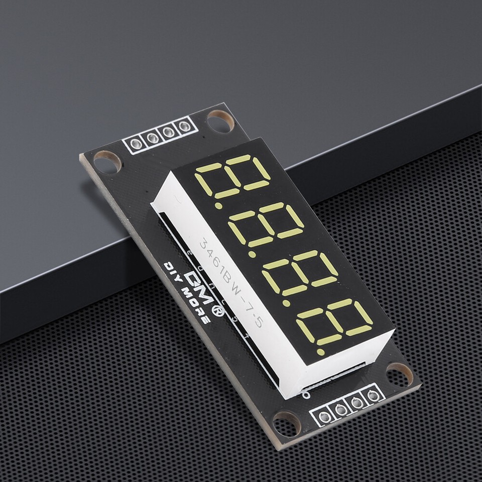 TM1637 LED Display Module 4 Digit Clock Module Digital LED Module ...