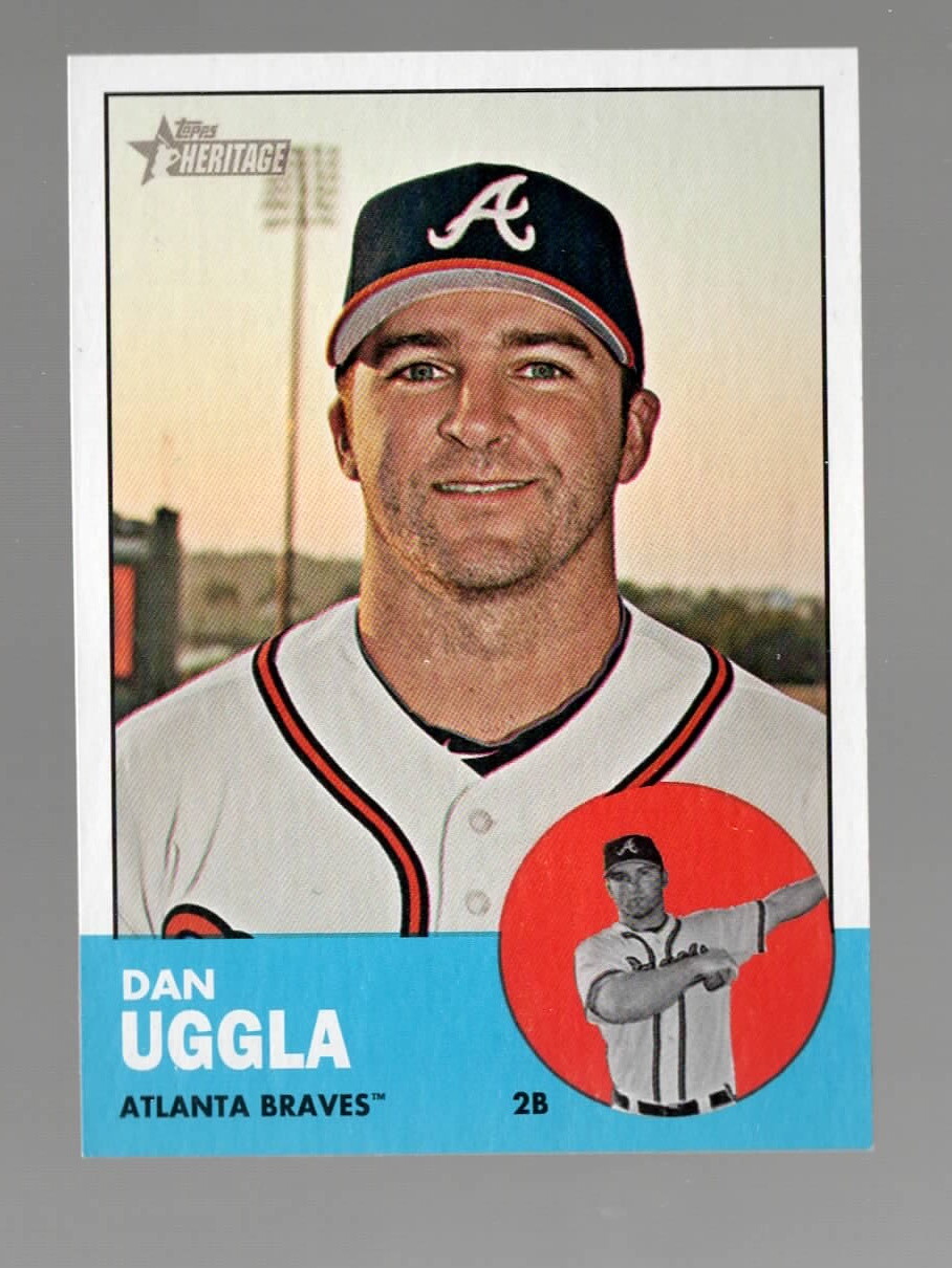 2012 Topps Heritage #275 Dan Uggla NM/Mint | eBay