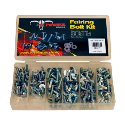 160pc. Fairing Bodywork Windscreen Screen Bolt Shop Assortment Dealer ...