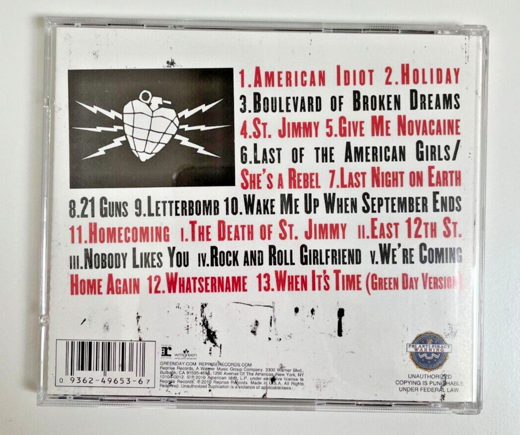 American Idiot - The Original Broadway Cast Recording - by Green Day ...
