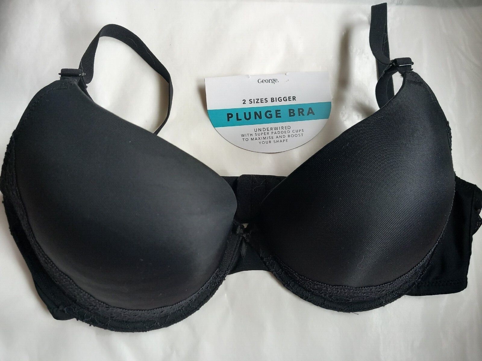 2 SIZES BIGGER MAXIMISE TRIPLE THICK BOOB JOB SUPERBOOST BOMBSHELL BRA ...