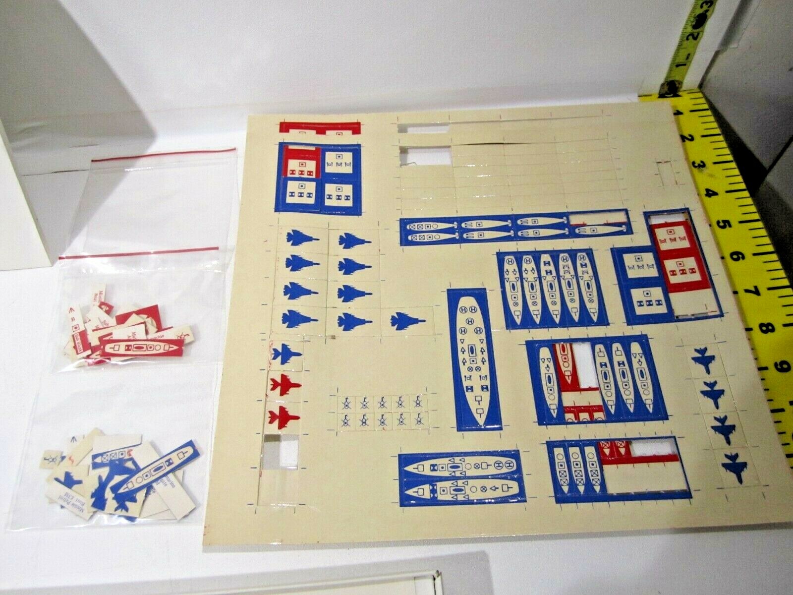 Vintage 1977 Ariel Boardgame Seastrike Game of Modern Naval Combat ...