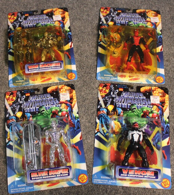 Marvel Universe Action Figures NEW Spiderman, Venom, Silver Surfer, War ...