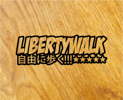 LB WORKS LB ★ PERFORMANCE XXL Aufkleber Sticker Liberty Walk Japan DUB ...