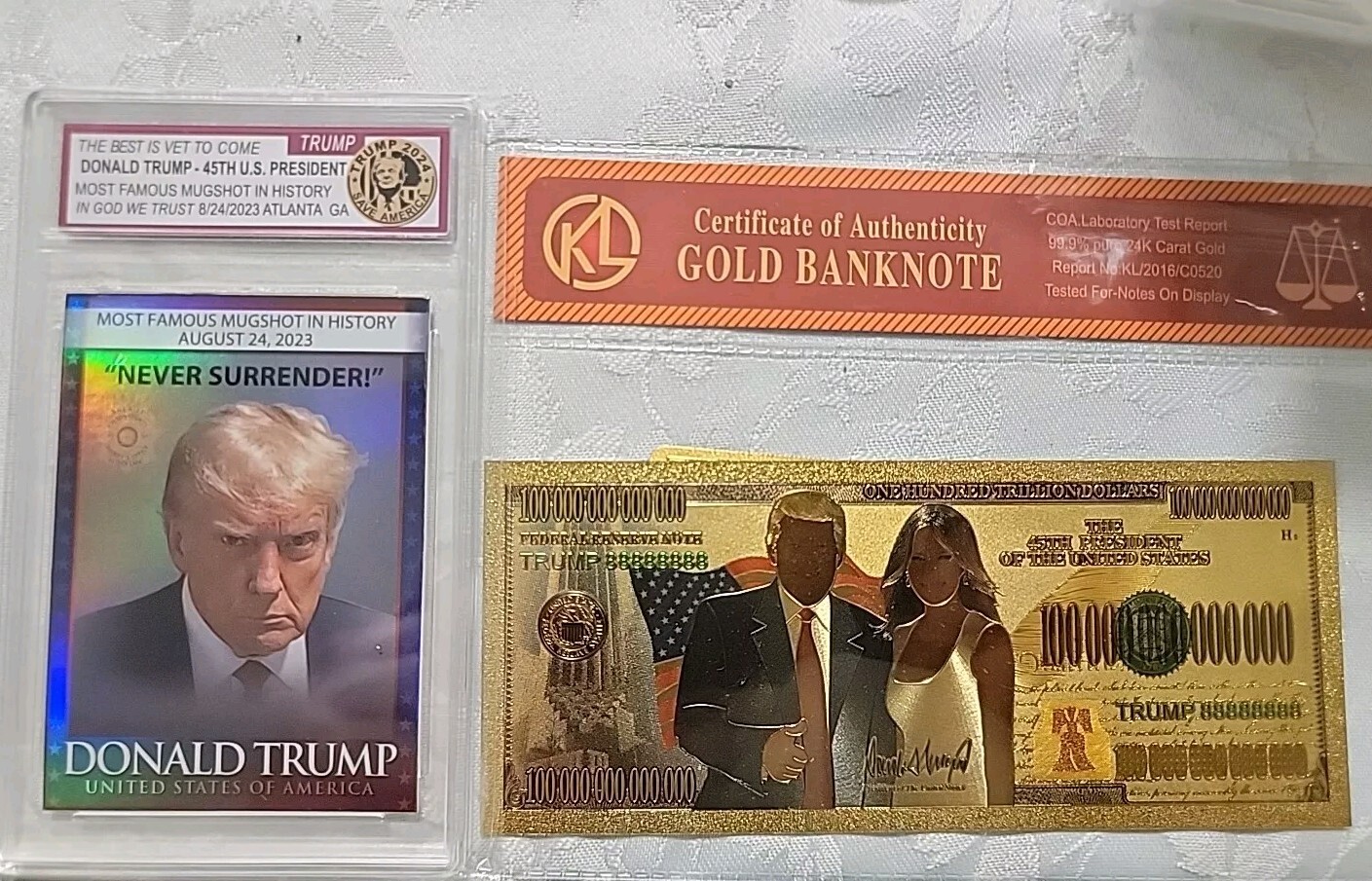 Donald Trump Mugshot Card | eBay