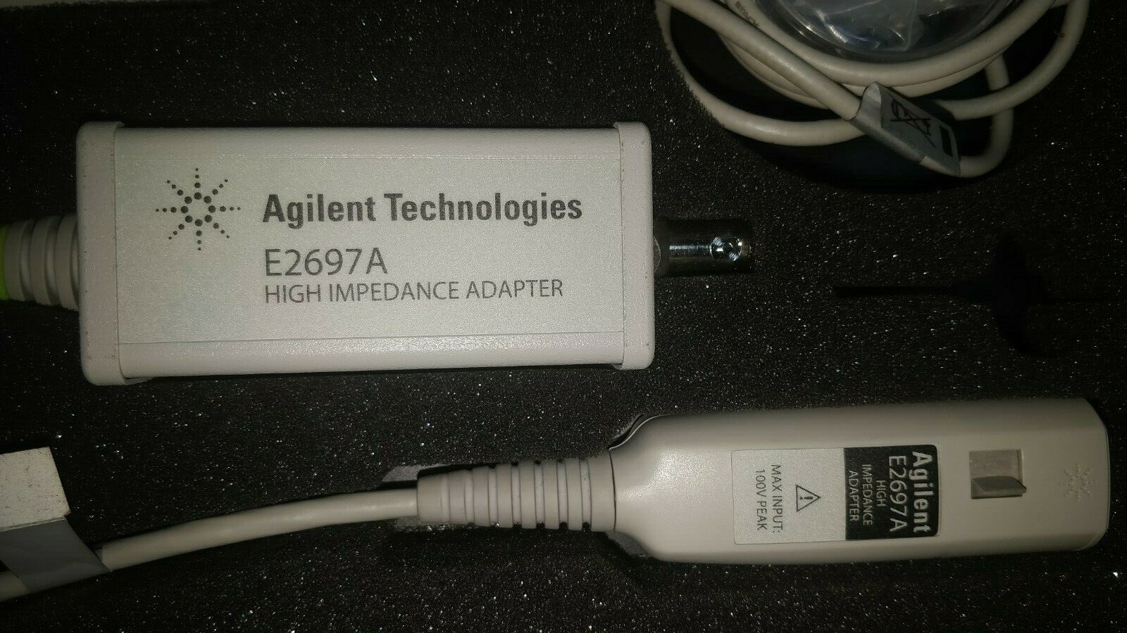 Agilent E2697A High Impedance Adapter with 500 MHz Passive Probe ...