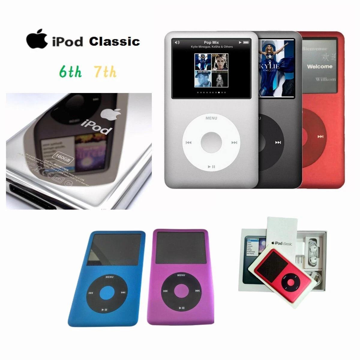 Ipod Classic 160gb 6th Generation