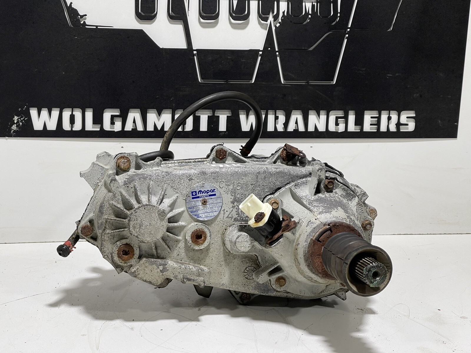 1997-2002 Jeep Wrangler Transfer Case Assembly 2.5L 4 Cylinder MT OEM ...