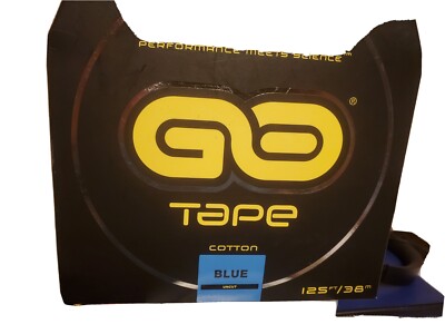Go Tape premium kinesiology tape 125 feet cotton blue in color. | eBay