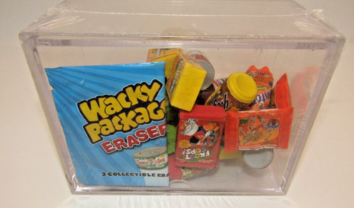 Topps Wacky Packages Erasers Complete Set of (24) Different New | eBay