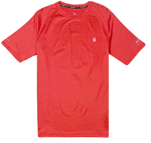 Spyder UPF 30+ Rash Guard / Shirt - NWT Mens Medium Fire Red - #46305 ...