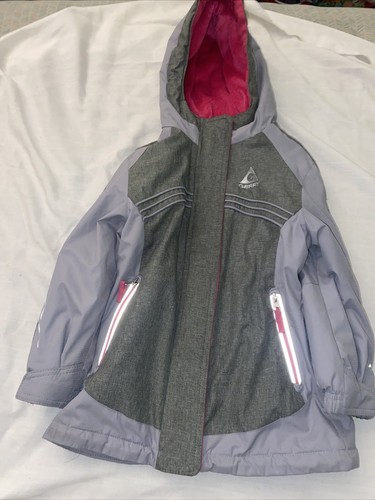 Gerry Girls 5/6 Jacket Gray W Pink Missing Lining Jacket | eBay