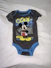 Mickey Mouse Disney Baby Stay Cool Shirt Sz 0/3 Months MultiColor One ...