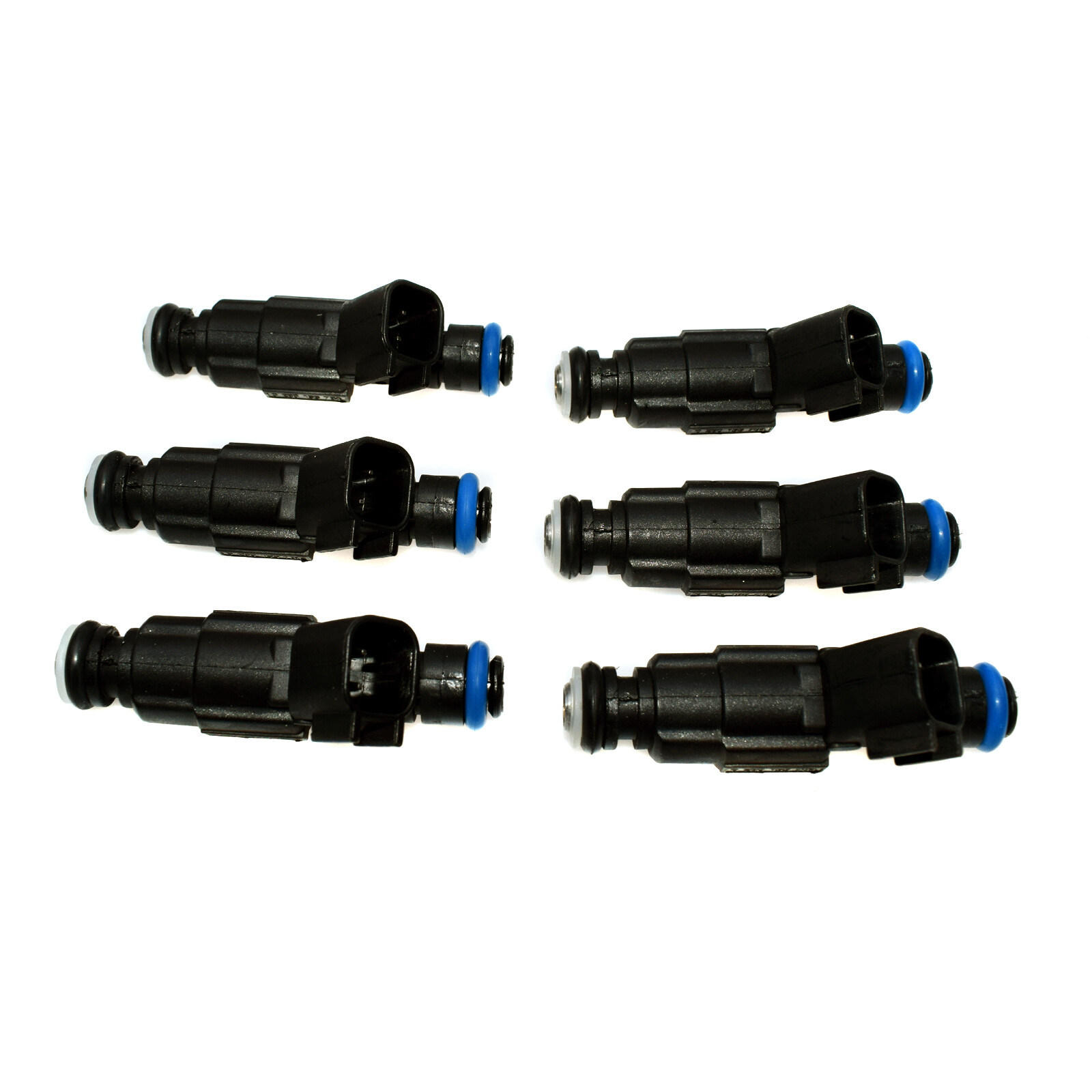 Set 6PCS 4-Hole Upgrade Fuel Injectors For 99-04 4.0L Jeep Cherokee ...
