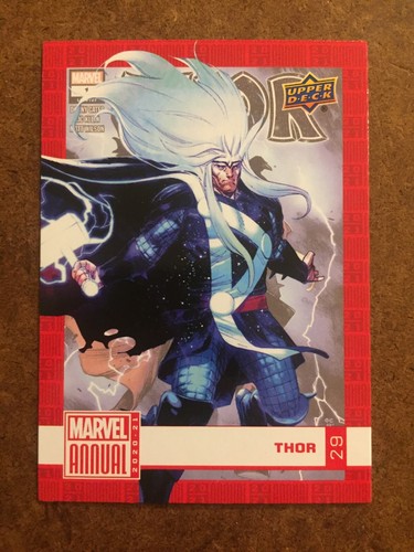 Thor 29 Marvel Annual 2020-21 Trading Card | eBay