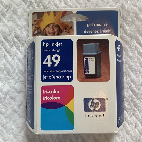 HP49 Printer Ink Inkjet HP 49 51649a Cartridge Tri Color Sealed | eBay