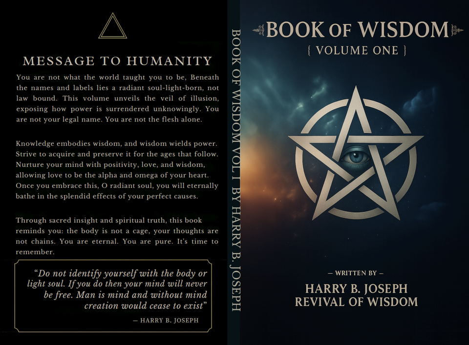 Book of Wisdom Volumes 1 & 2 by Harry B. Joseph (Paperback 2-Book ...