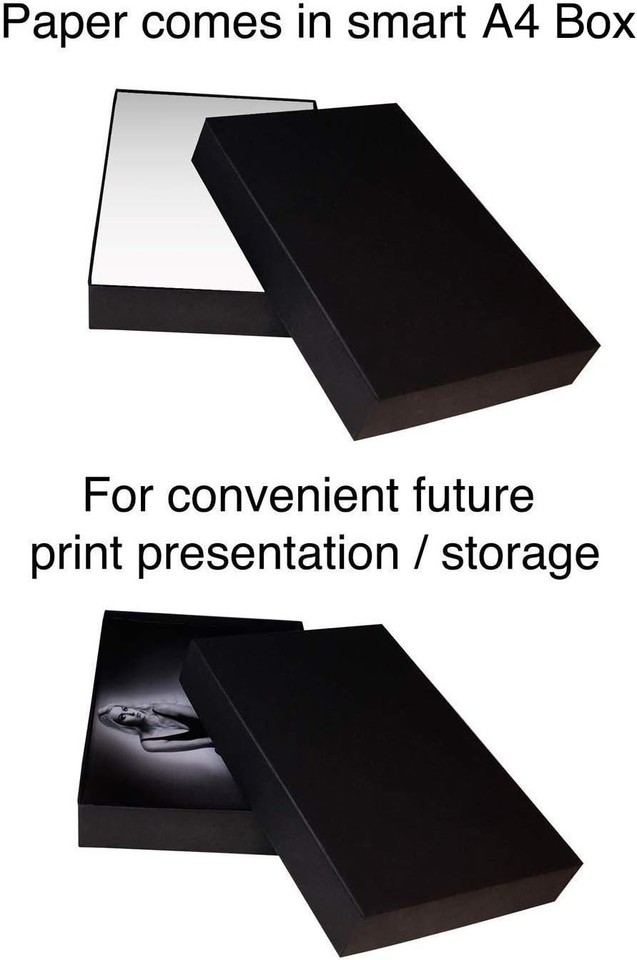 Archival Quality A4 Inkjet Photo Paper - 230gsm, 100 Sheets for ...