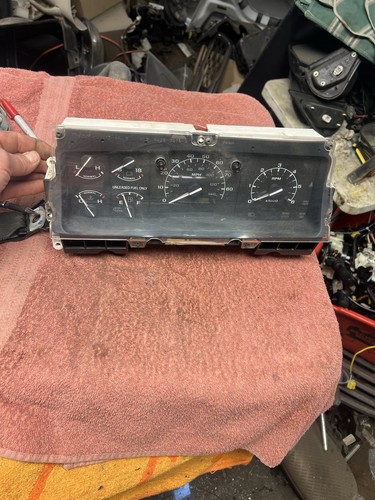 1992-1993 ford f-150 f-250 bronco M/T instrument cluster 145K OEM | eBay