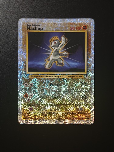 🇦🇺 Machop 79/110 Reverse Holo ️ EXC Legendary Collection Pokemon ...