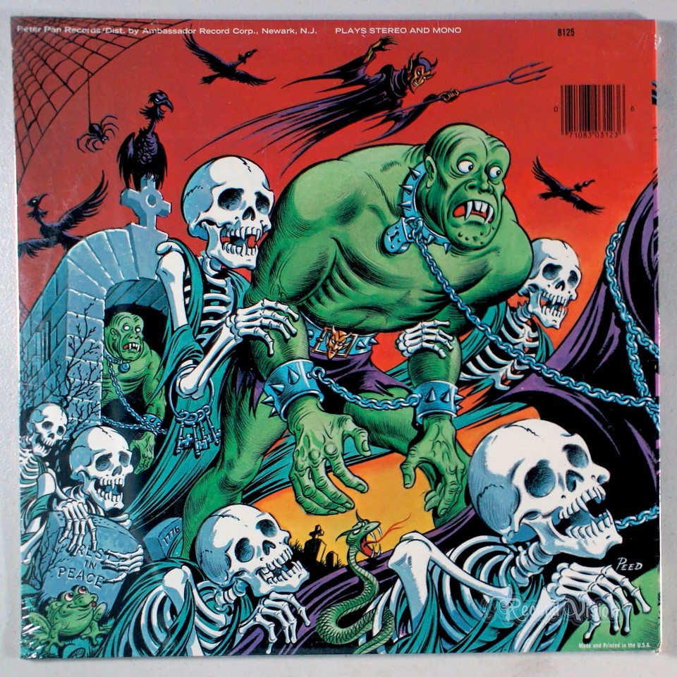 Peter Pan - Ghostly Sounds (1975) [SEALED] Vinyl LP • Halloween ...