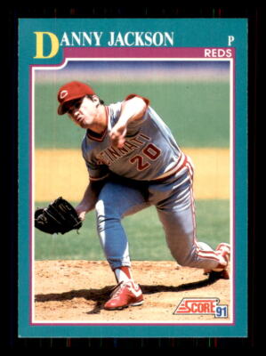 1991 Baseball Score Danny Jackson Cincinnati Reds #601 | eBay