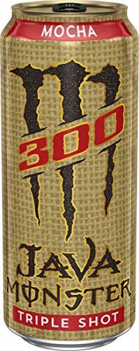 Java Monster 300 Mocha Coffee Pack of 12 Strong Rich Chocolate Flavor ...
