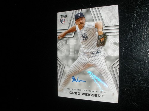 2023 Topps Greg WEISSERT RC AUTOGRAPH | eBay