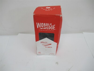 Wobble Wedge Flexible Wedge, 75 Pack | eBay
