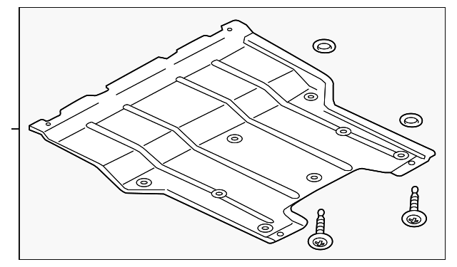 Audi 8U0863821A Genuine OEM Splash Shield for sale online | eBay